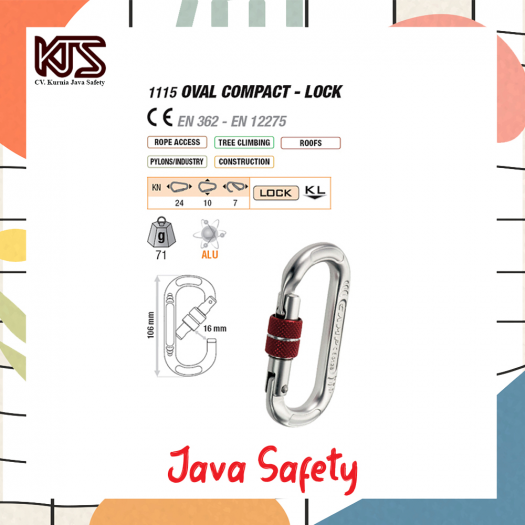 Detil produk Camp Oval Compact Lock